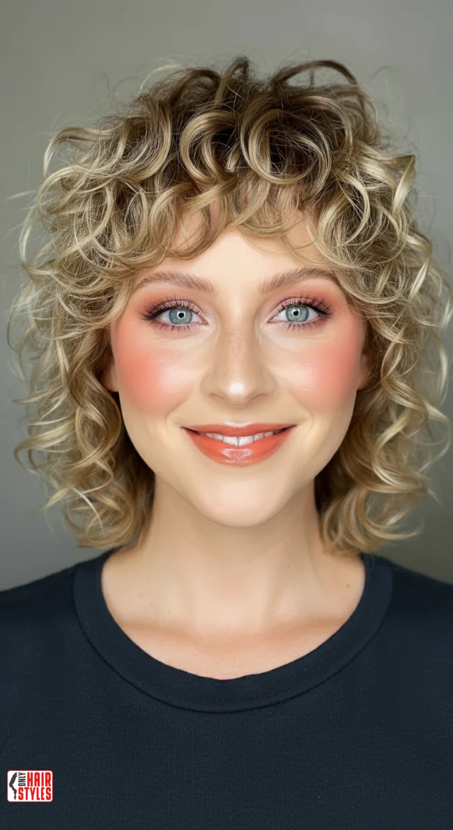 4. Curly Mini Mullet | 6 Mini Mullet Haircuts To Inspire Your Semi ...