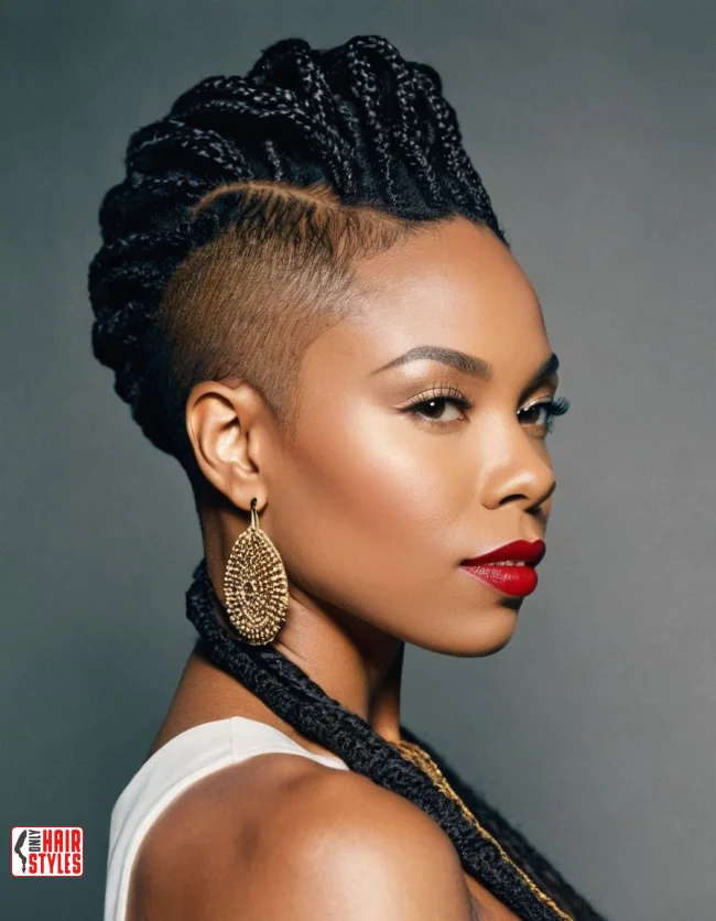 15. Soft Locs Mohawk | 20 Sweet And Charming Soft Locs Hairstyles ...
